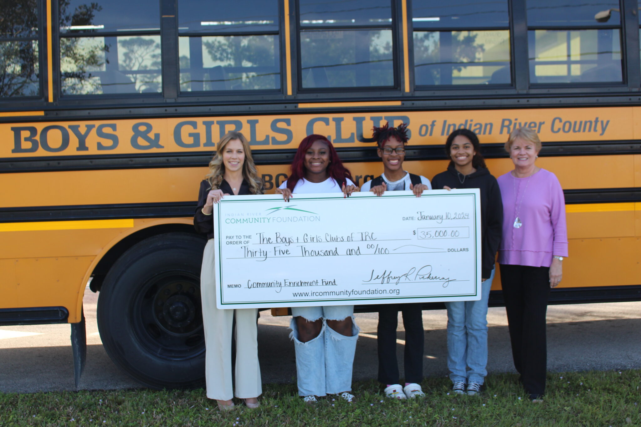 IRCF Awards Boys & Girls Clubs of IRC $35,000 | Indian River Community ...