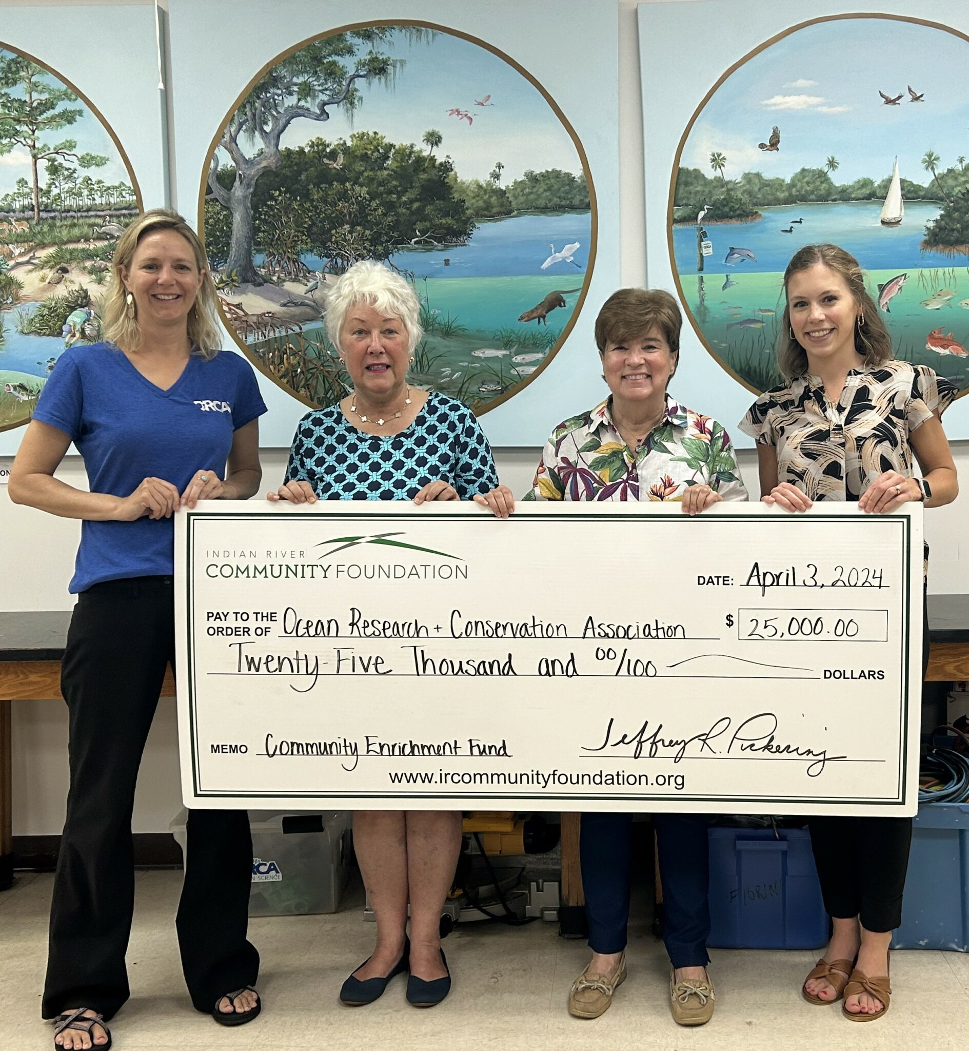IRCF Awards ORCA $25,000 | Indian River Community Foundation
