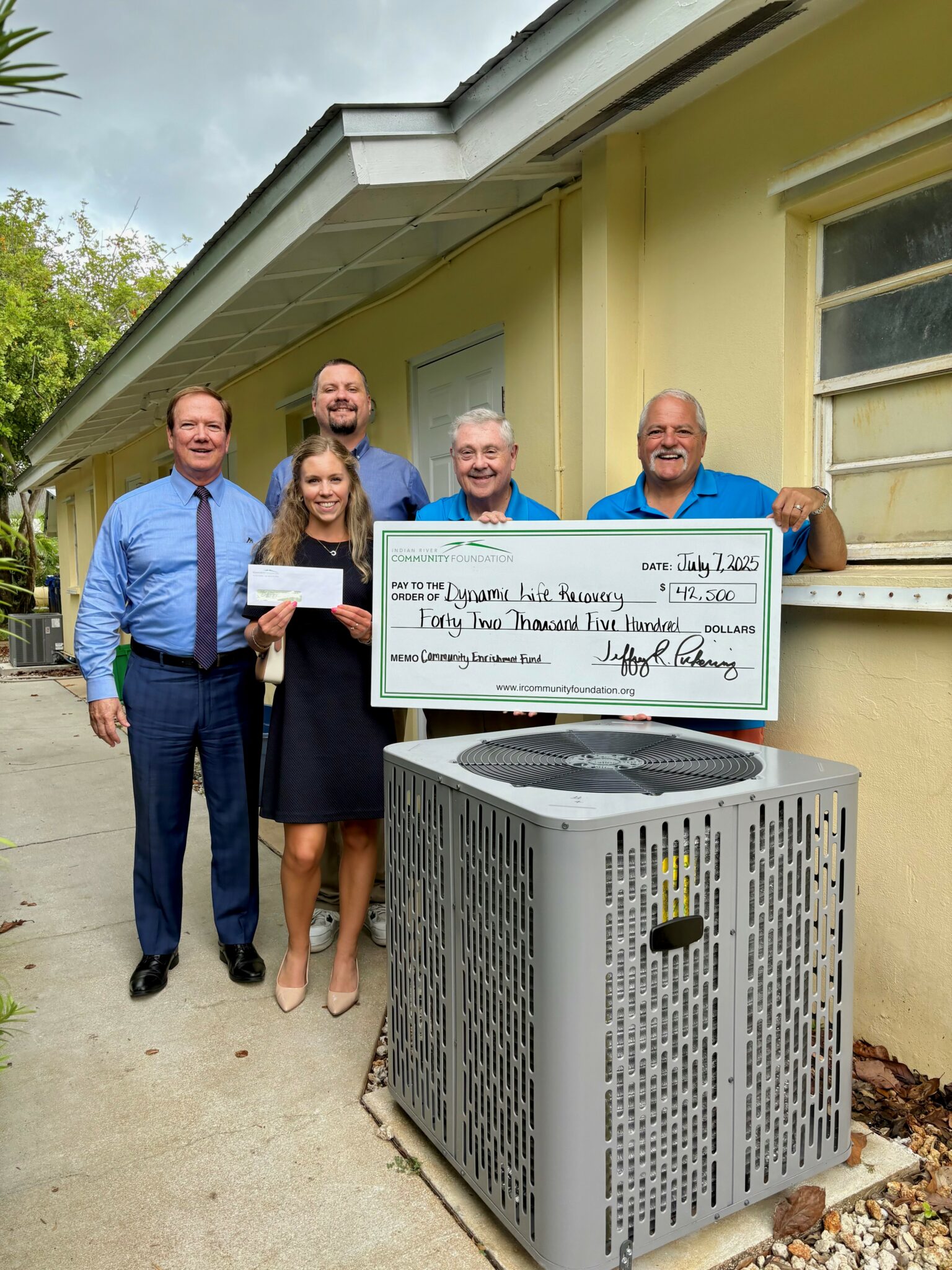 IRCF Awards Dynamic Life Recovery Community $42,500 | Indian River Community Foundation